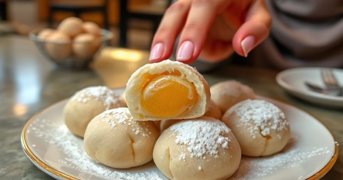 Mochi Bites Durian Lumer: Resep Gampang, Ide Jualan Viral Bikin ...